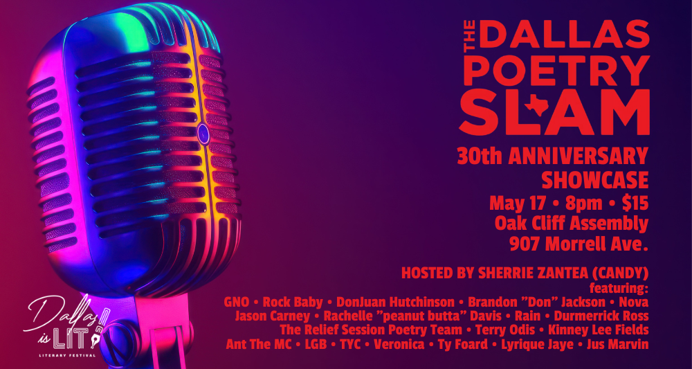 Dallas Poetry Slam 30th Anniversary Showcase - TicketDFW